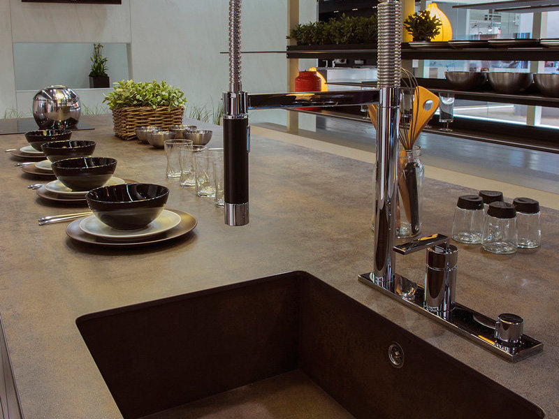 Plan de travail Ceramique The Size Iron Moss - Megastone